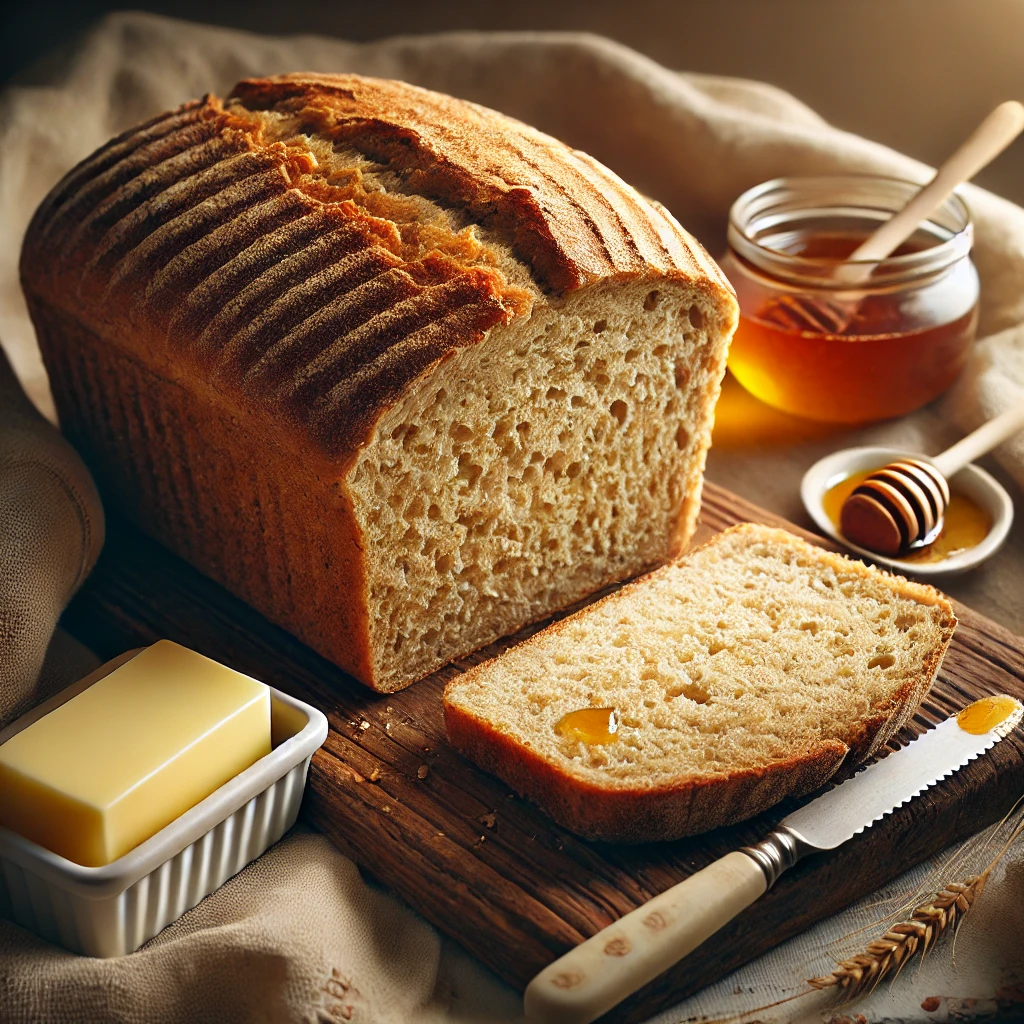 Homemade Honey Wheat Bread