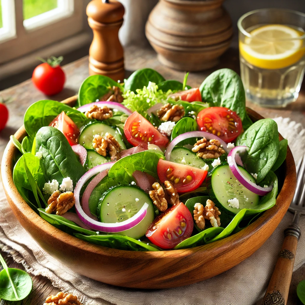 Spring Mix Salad - Home with Jana